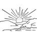 Sunrise Landscape Embroidery Pattern (digital Download) - Etsy