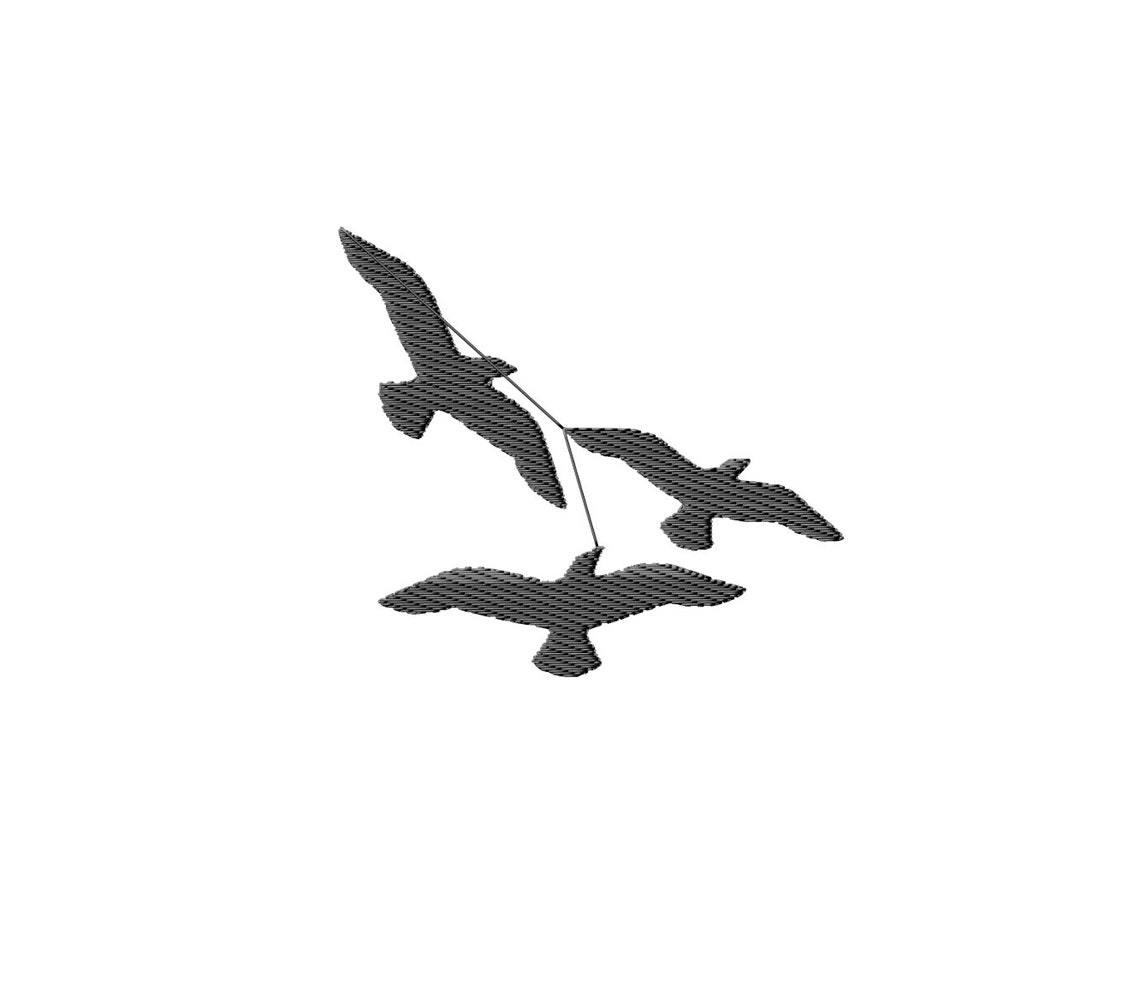 Birds Embroidery Pattern: Easy Download (multiple File Types) - Etsy