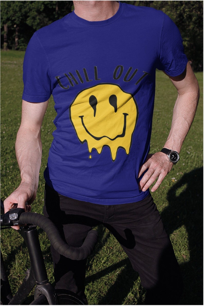 Smiling Face Svg Cut File for Cricut Chill Out Smiley Face - Etsy