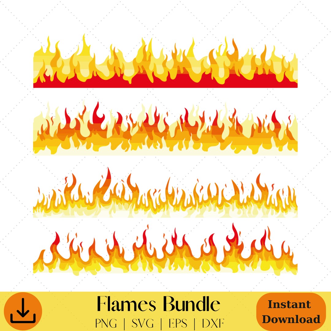 Flames SVG Bundle Fire SVG Fireball SVG Files pour Cricut - Etsy France