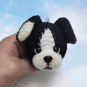 Amigurumi Dog Keycahin PATTERN, Crochet Dog Xmas Tree Decor, Crochet ...