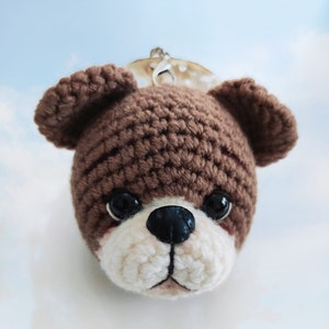 Amigurumi Dog Keycahin PATTERN, Crochet Dog Xmas Tree Decor, Crochet ...