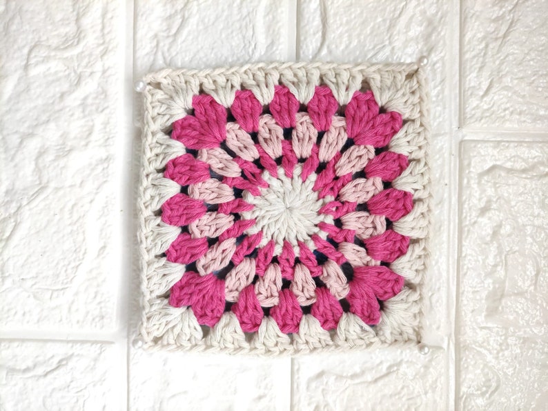 Granny Square Crochet Pattern Photo Tutorial and Written - Etsy