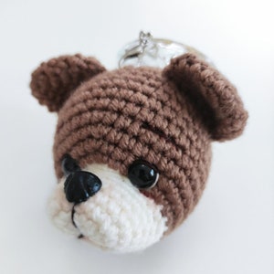 Amigurumi Dog Keycahin PATTERN, Crochet Dog Xmas Tree Decor, Crochet ...