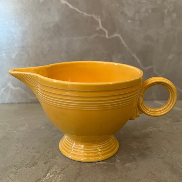Yellow Creamer - Etsy