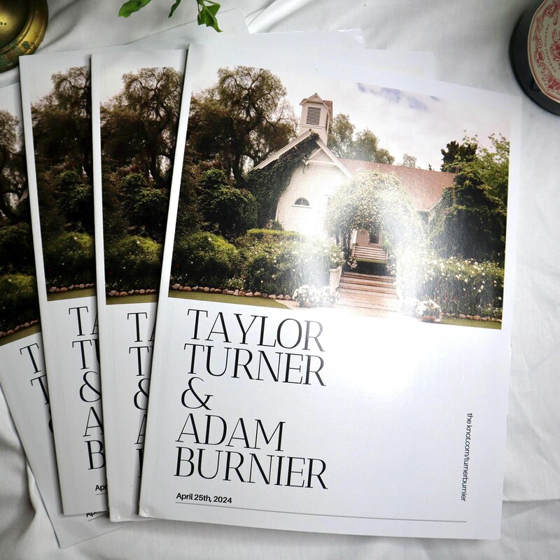 Magazine Invitation - Etsy