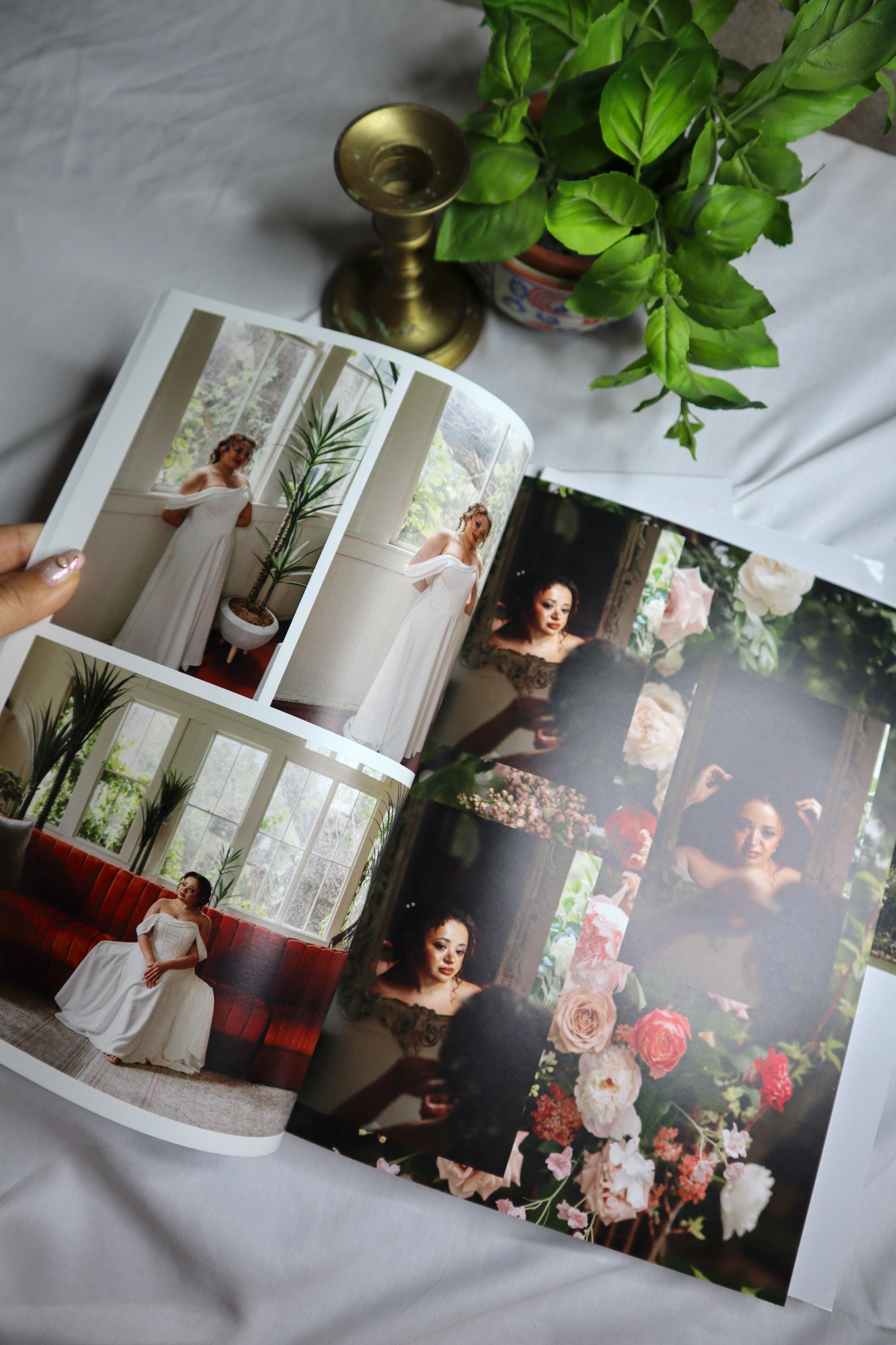 Custom Wedding Photo Magazine – Personalized Keepsake Album - Etsy