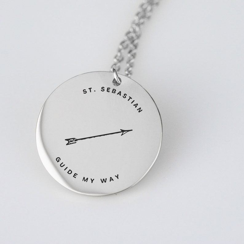 St. Sebastian Patron of Athletes and Archers Saint Medal - Etsy