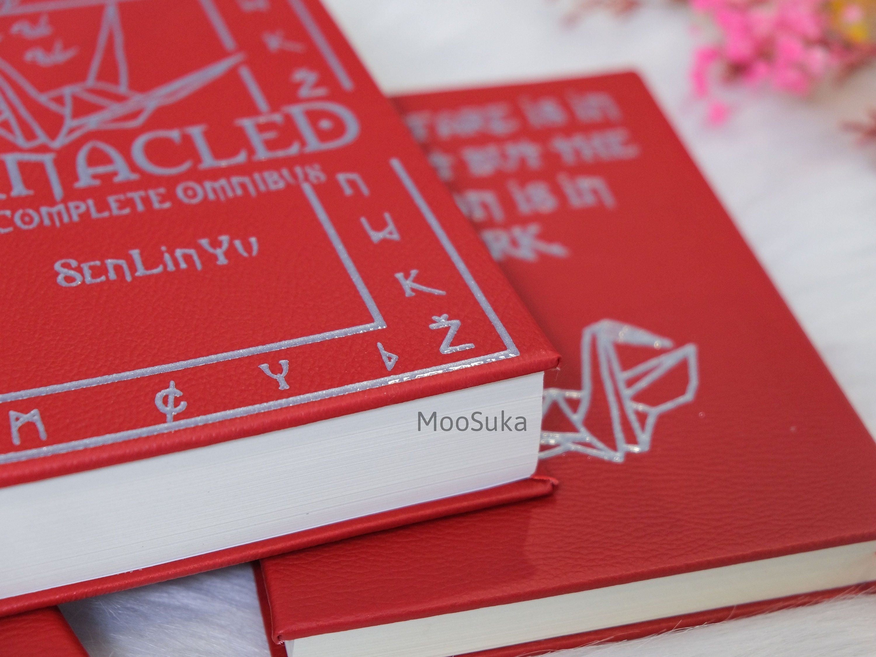 Manacled Book Senlinyu fanfic Bookbinding - Etsy UK