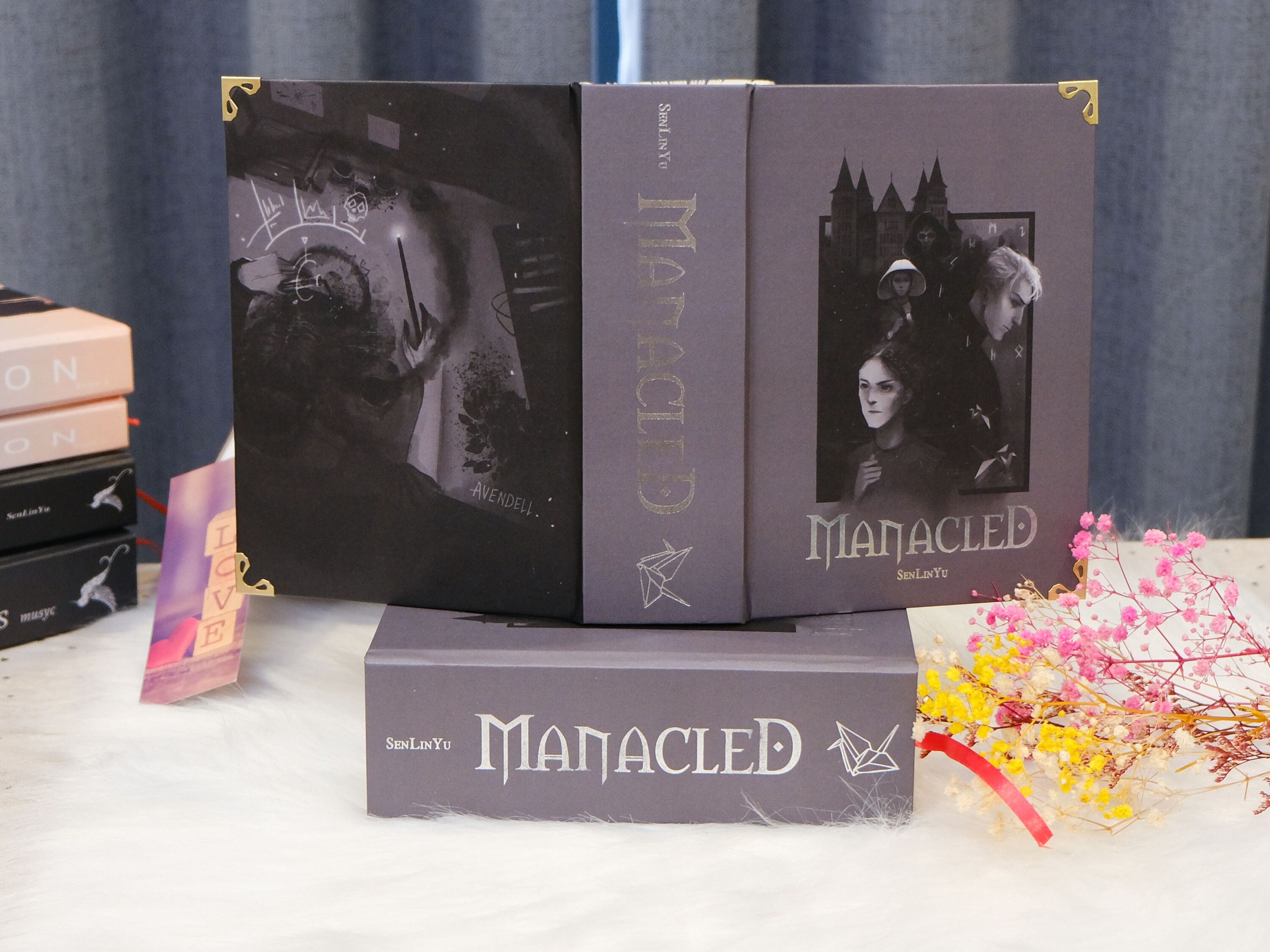 Manacled Books Deluxe 3-volume Edition With Illustrations - Etsy