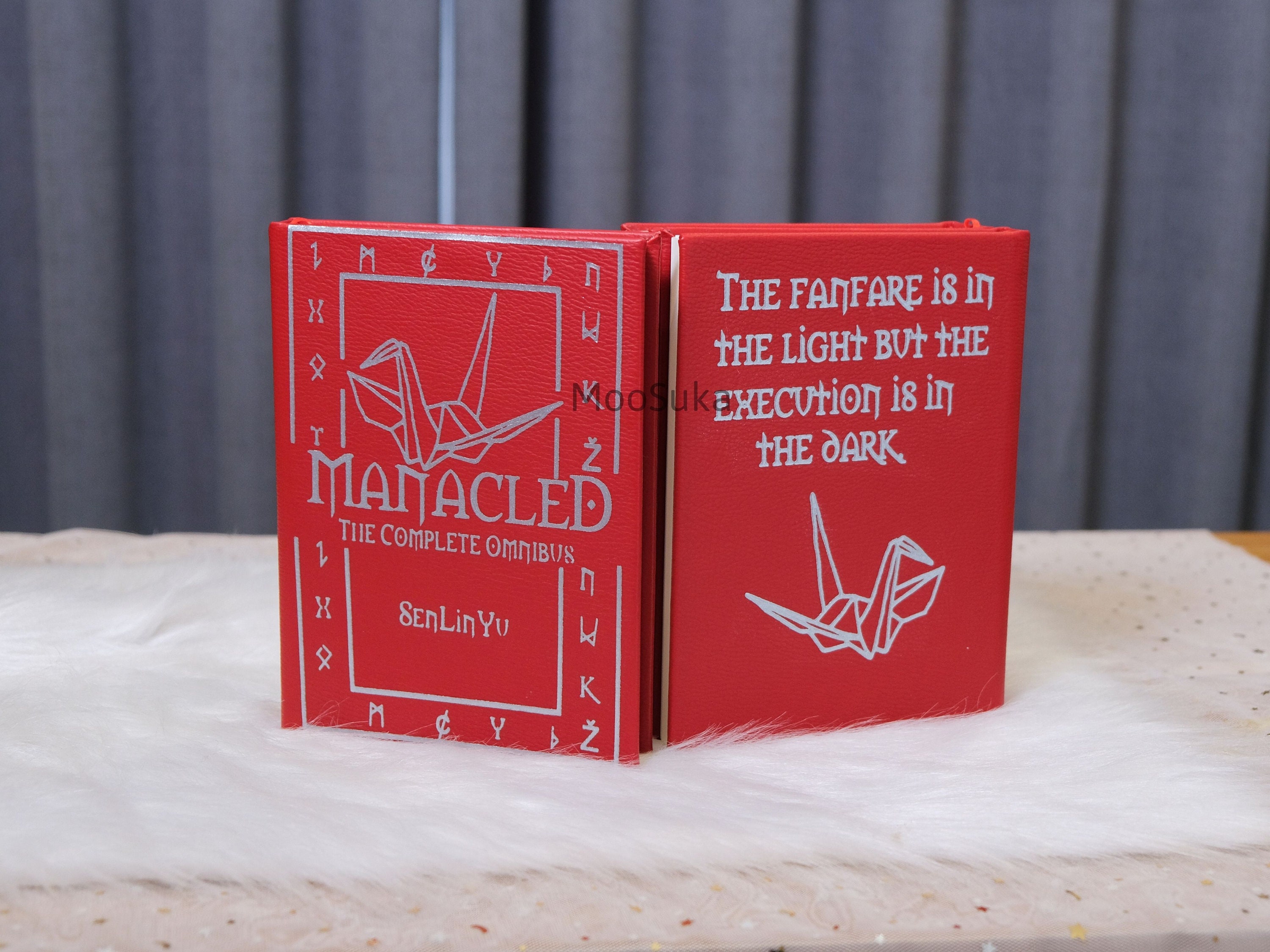 Manacled Book Senlinyu fanfic Bookbinding - Etsy UK