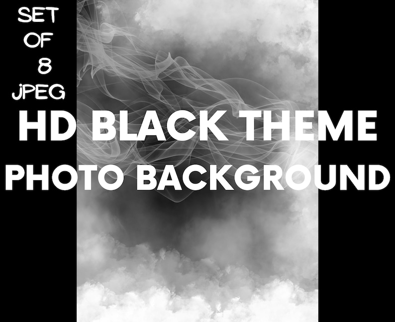 Smokey Photo Backgrounds, Smoke Photo Backdrops, Portrait Textures ...