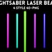 Lightsaber Laser Beam Overlays PNG in 4 Different Style 40 Plus ...