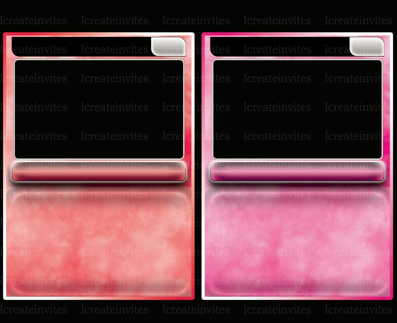 Blank Trading Card Template Transparent Background Png File - Etsy