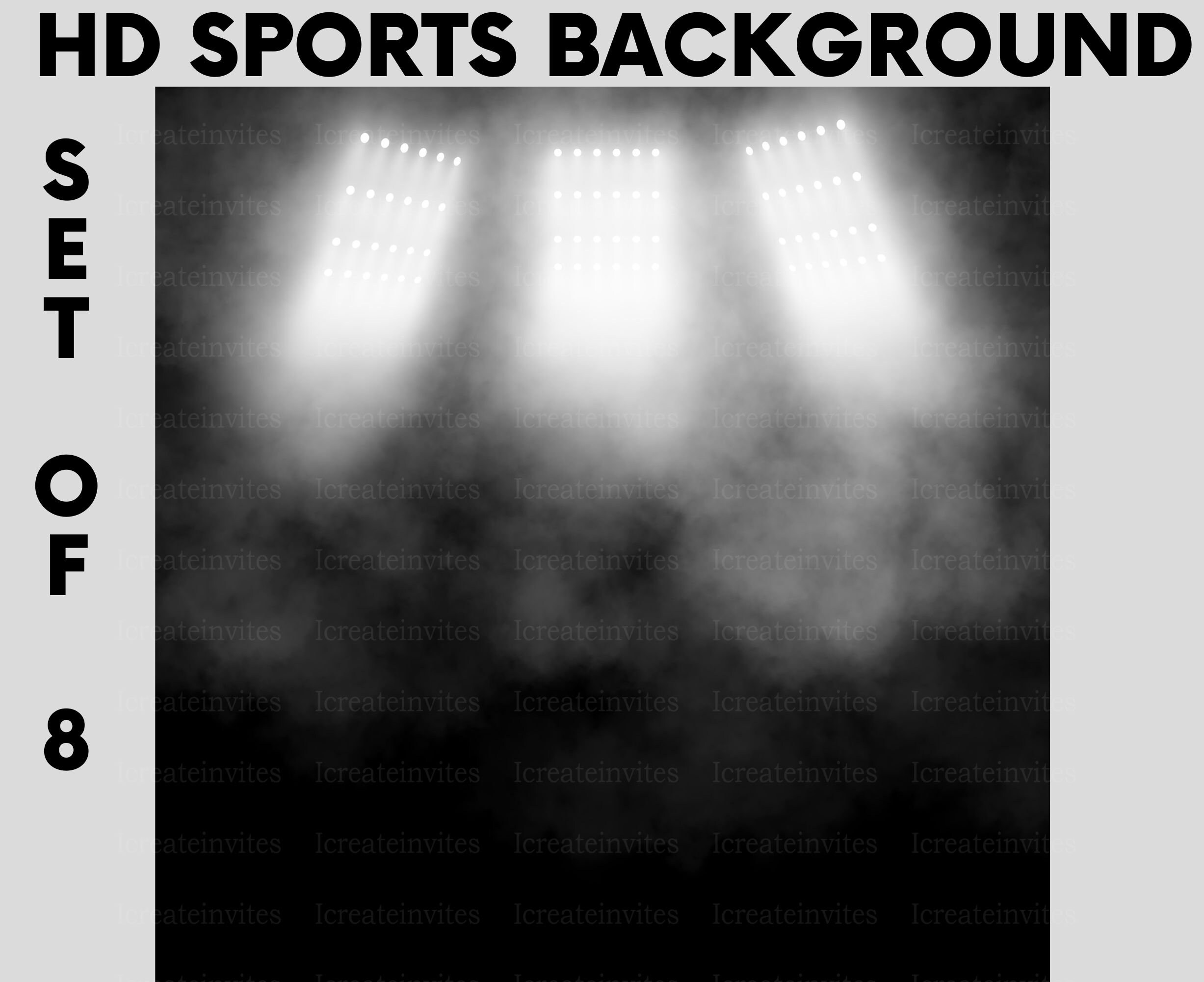 Sports Stadium Background Sport Backgrounds Smokey Sport - Etsy