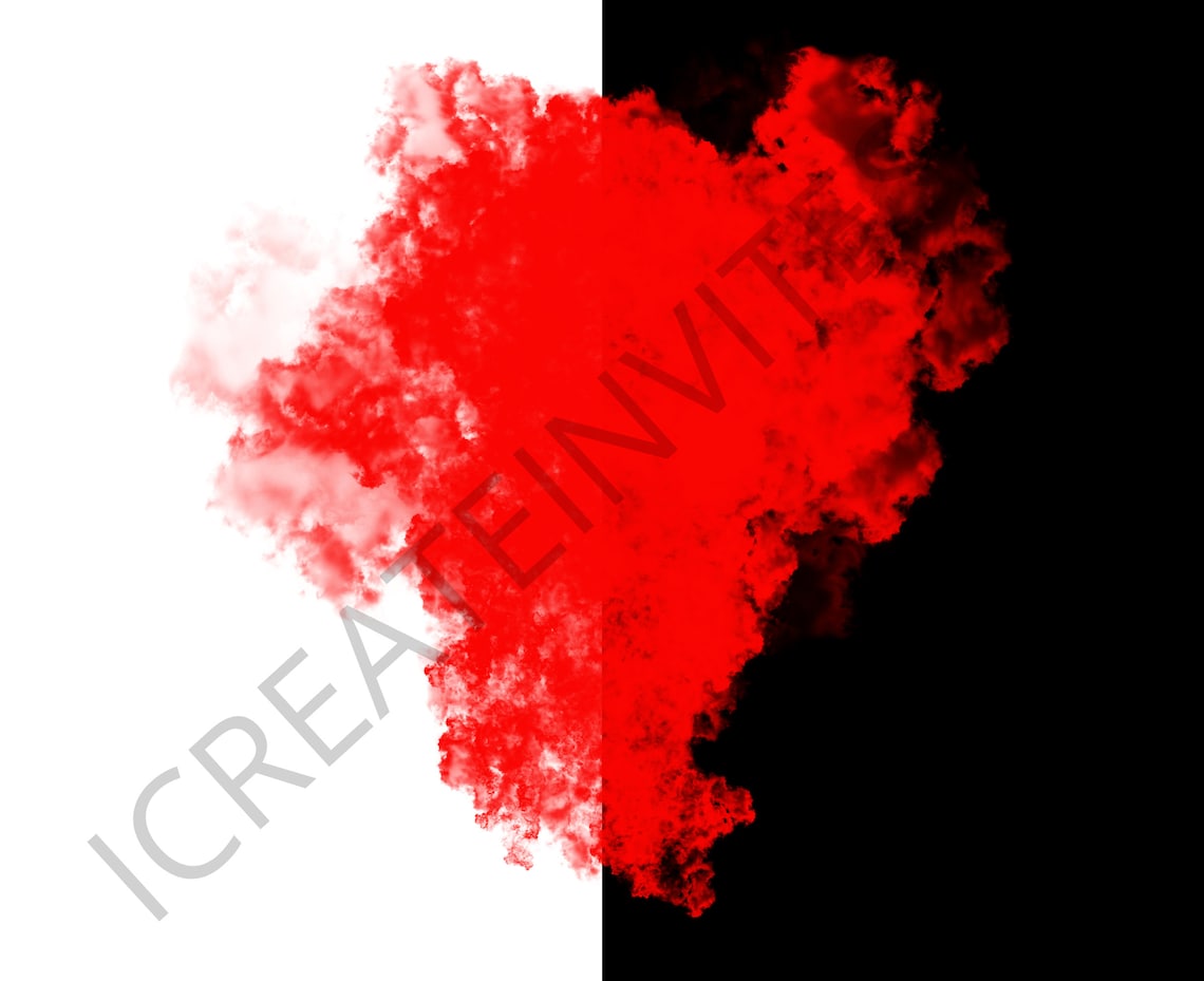 Red Smoke Cloud Overlay Bundle Transparent Background Png File - Etsy