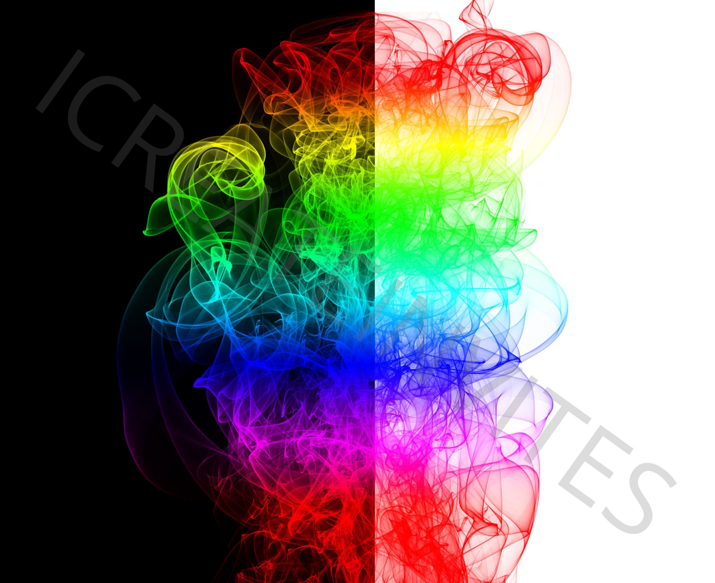 Weed Smoke Cloud Color