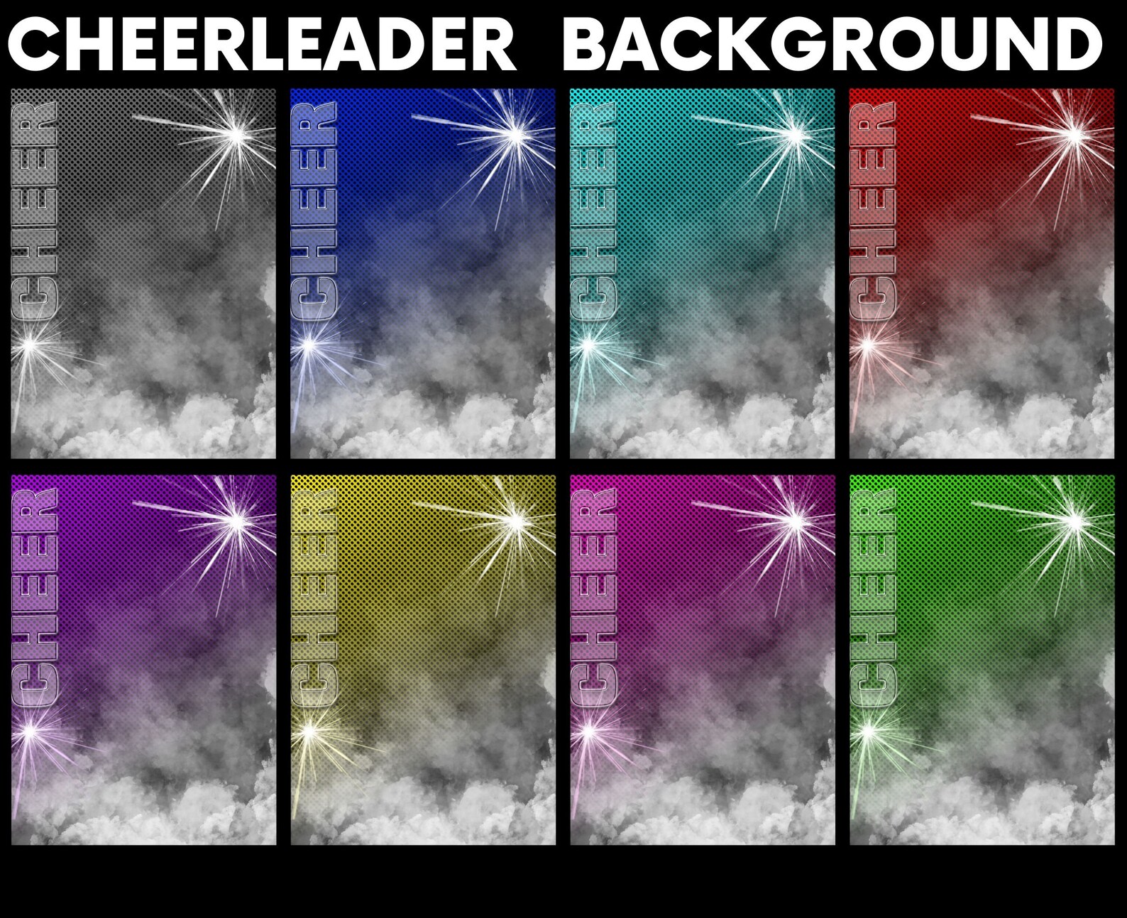 HD Cheerleading Background - 18 X 24 Inch 300 Dpi-digital Download JPEG ...