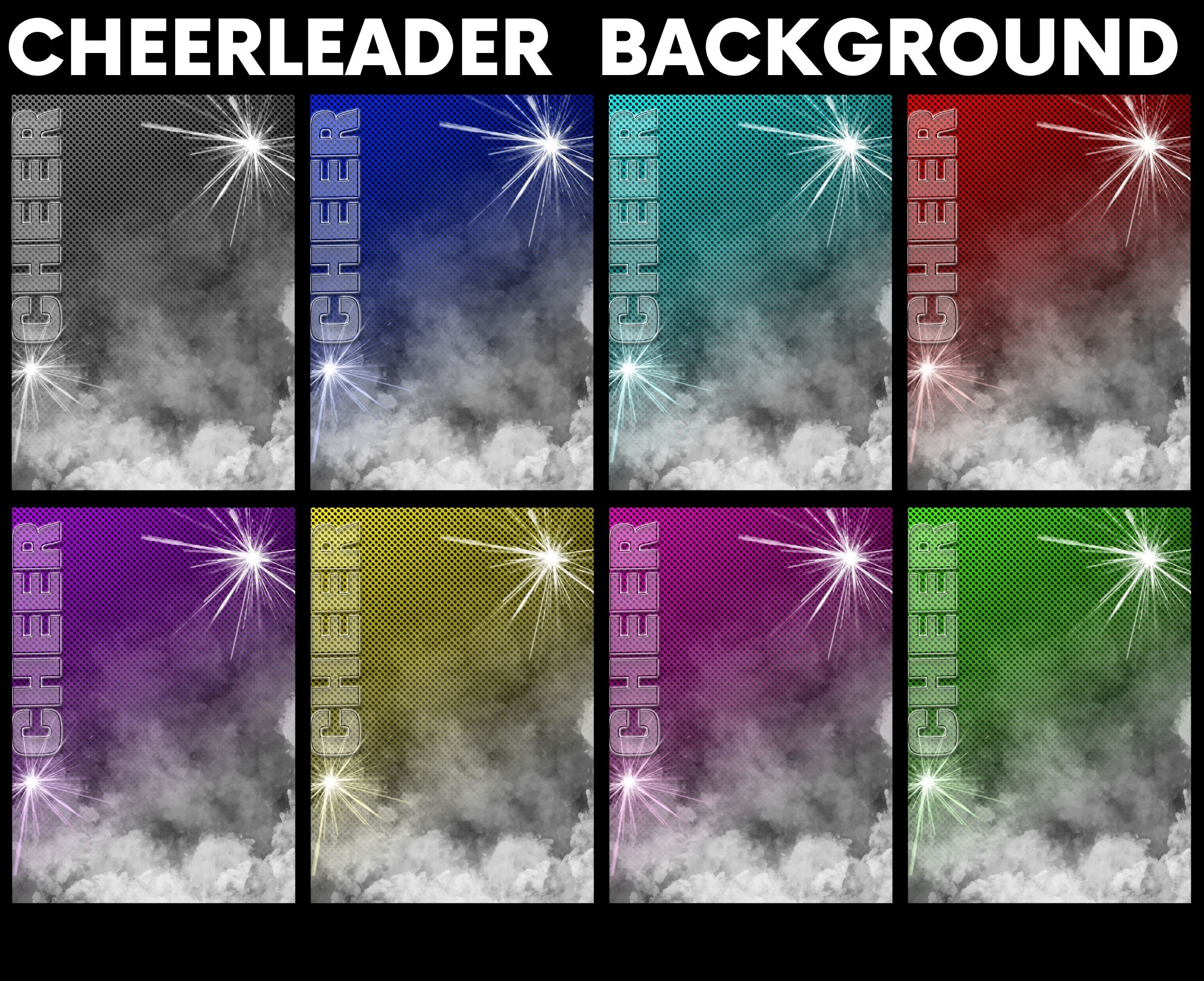 HD Cheerleading Background - 18 X 24 Inch 300 Dpi-digital Download JPEG ...