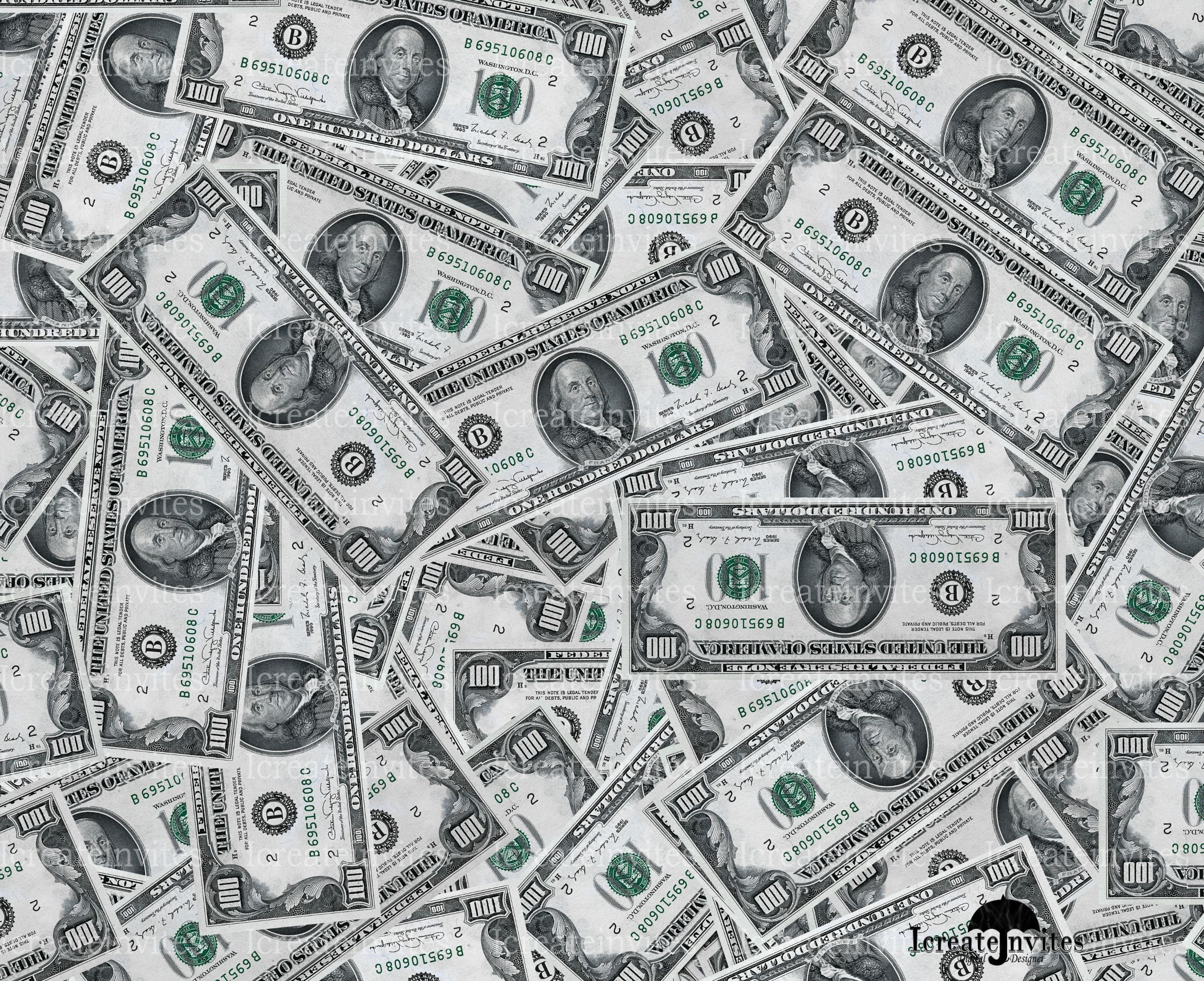 Dollar Bill Seamless Digital Paper for Sublimation Printing - Etsy