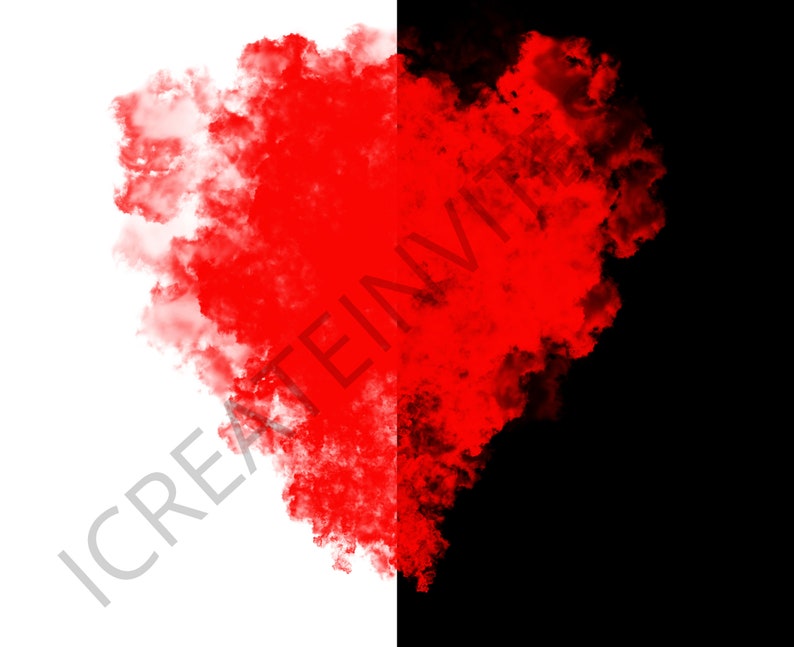 Red Smoke Cloud Overlay Bundle Transparent Background Png File - Etsy