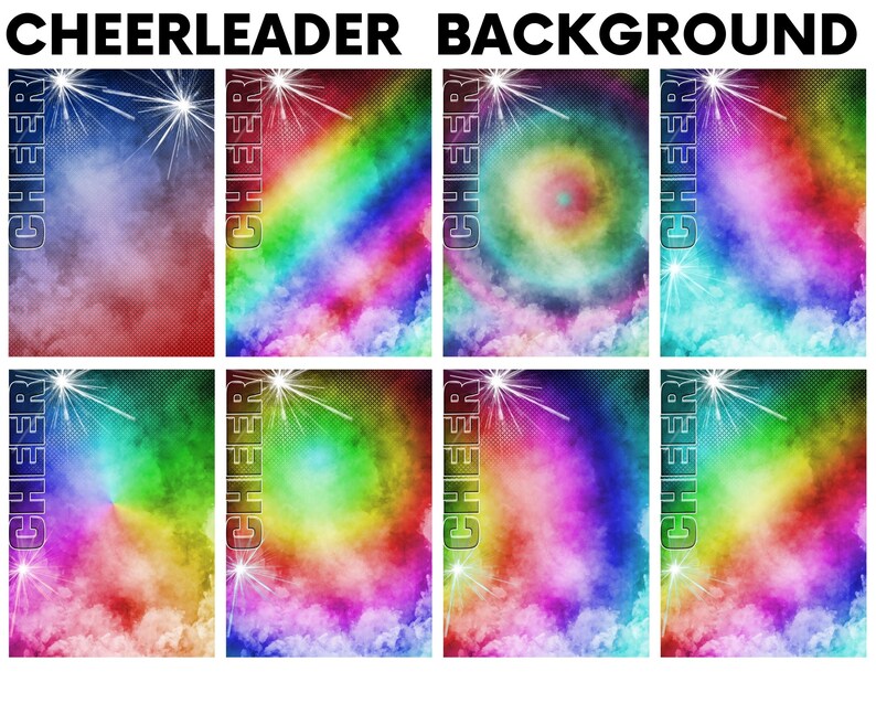 Cheer Background Hd Quality Instant Digital Download JPEG Athlete ...