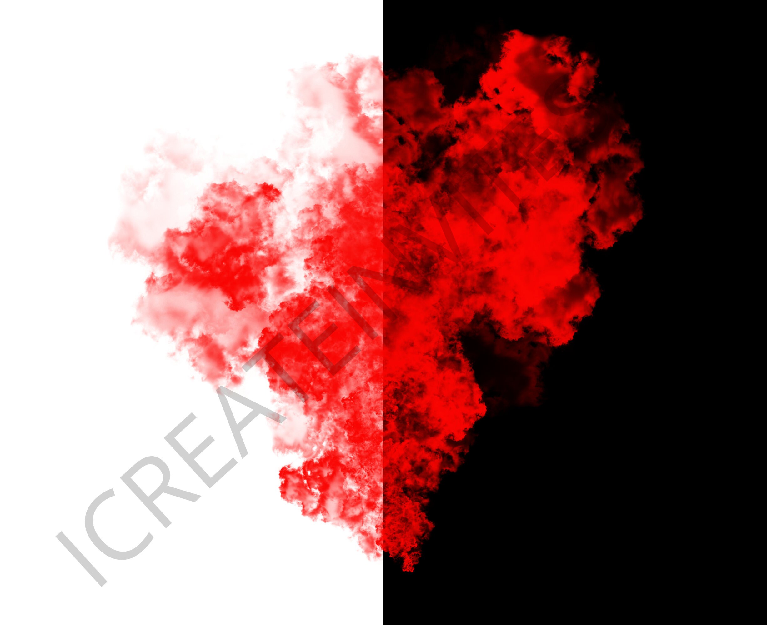 Red Smoke Cloud Overlay Bundle Transparent Background Png File - Etsy