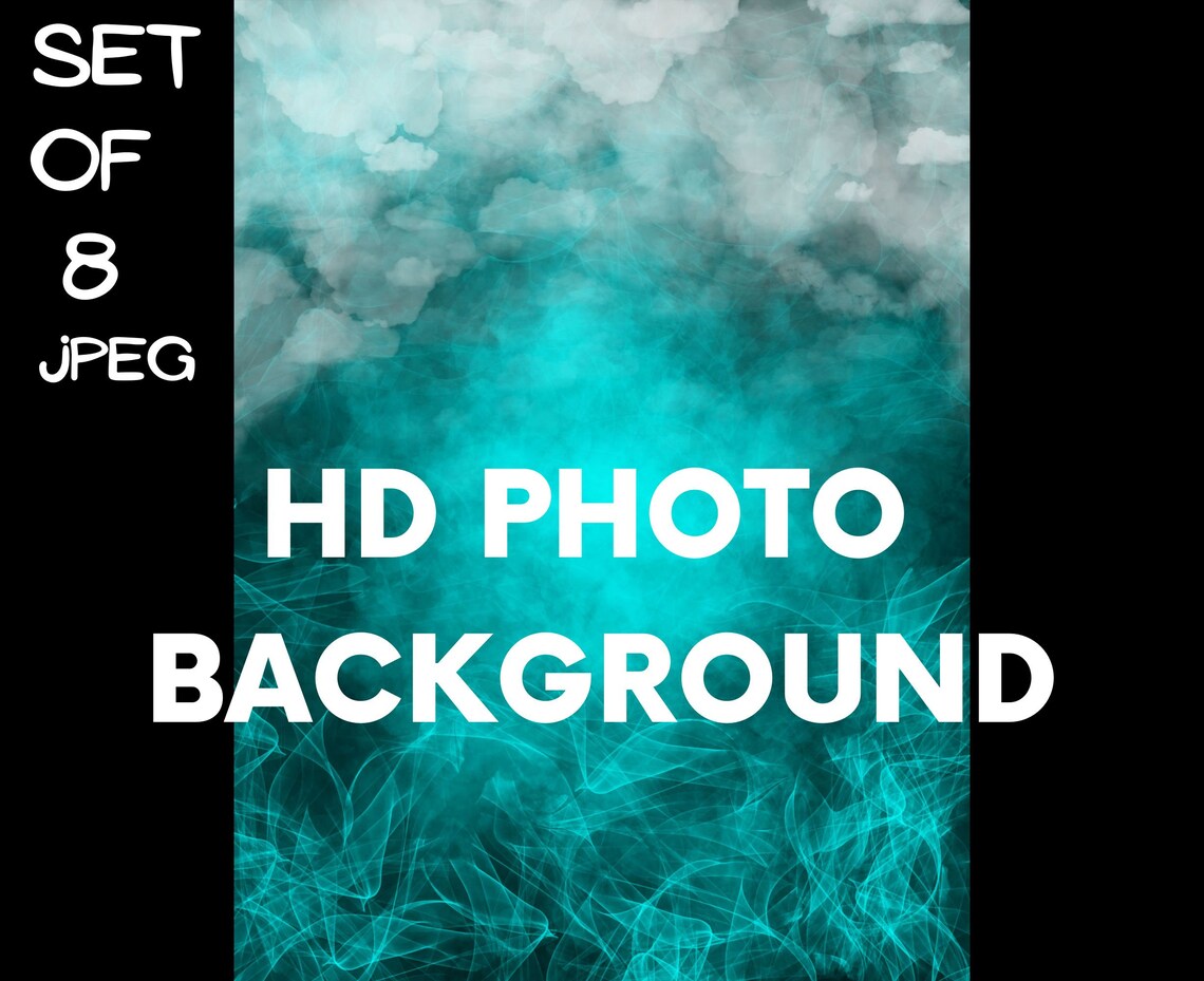 8 HD Studio Backgrounds With Smoke Effect, Photo Backdrops, Portrait ...