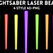 Lightsaber Laser Beam Overlays PNG in 4 Different Style 40 Plus ...