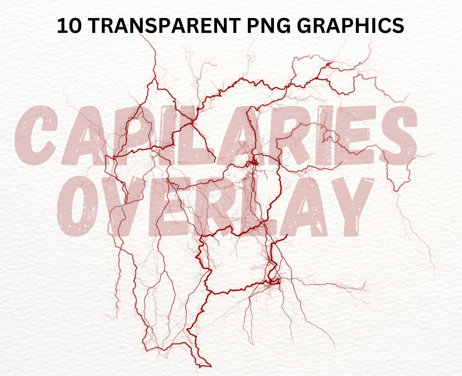 Bloody Veins Png Artery Graphics Digital Graphics Set of 10 - Etsy