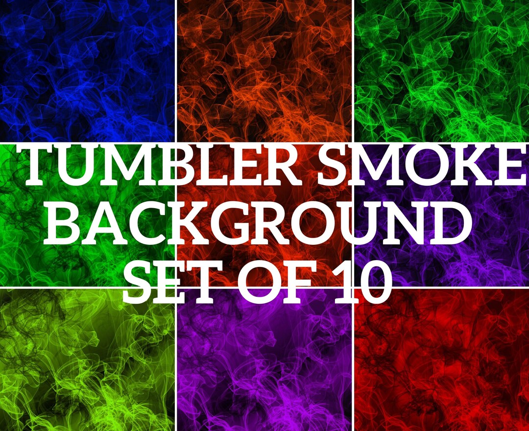 Smokey Tumbler Skin Smoke Background Sublimation Smokes - Etsy