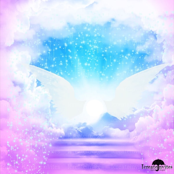 Heaven Background - Etsy