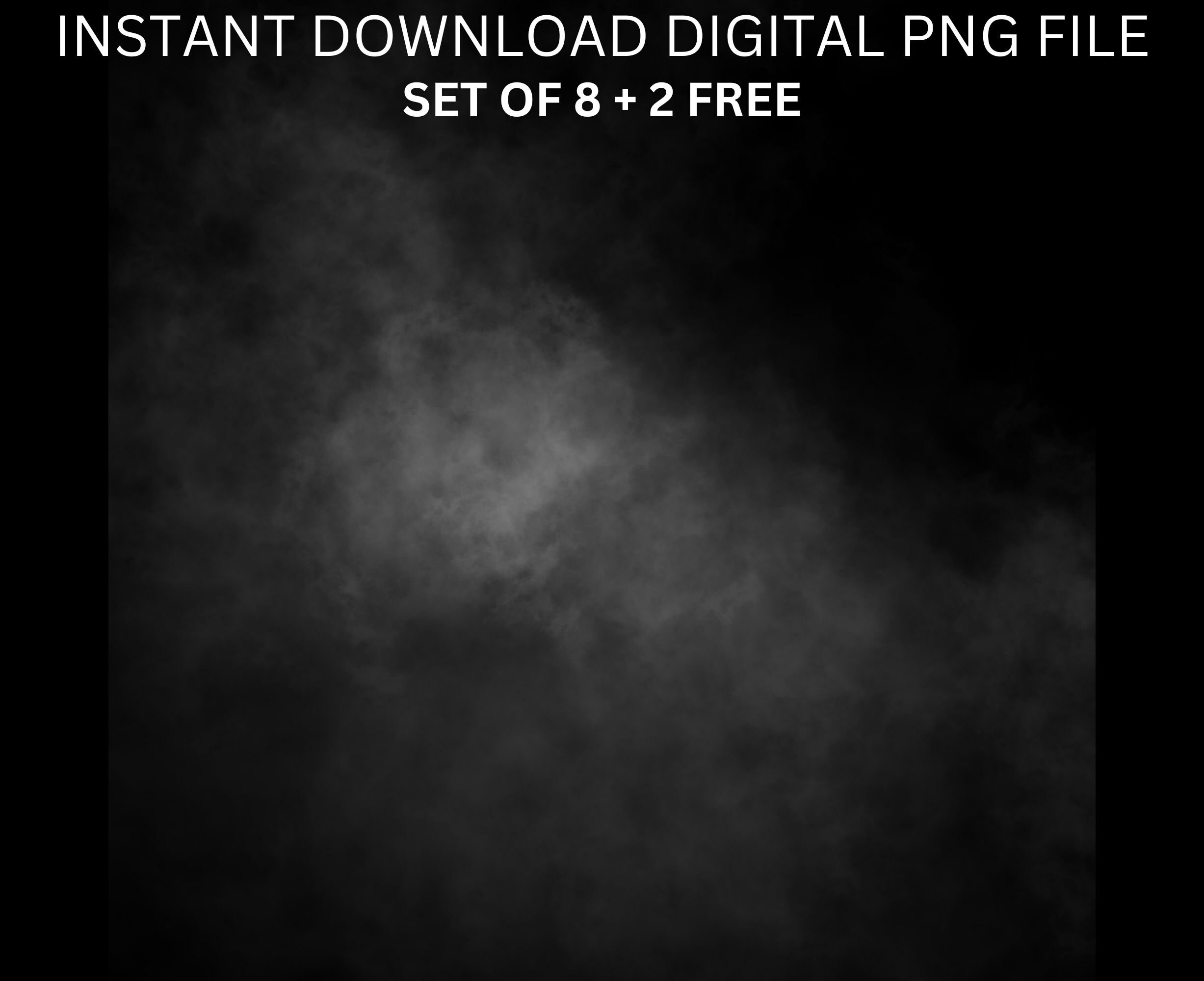 Fog Overlay Photo Editing Graphics Transparent Background Png - Etsy