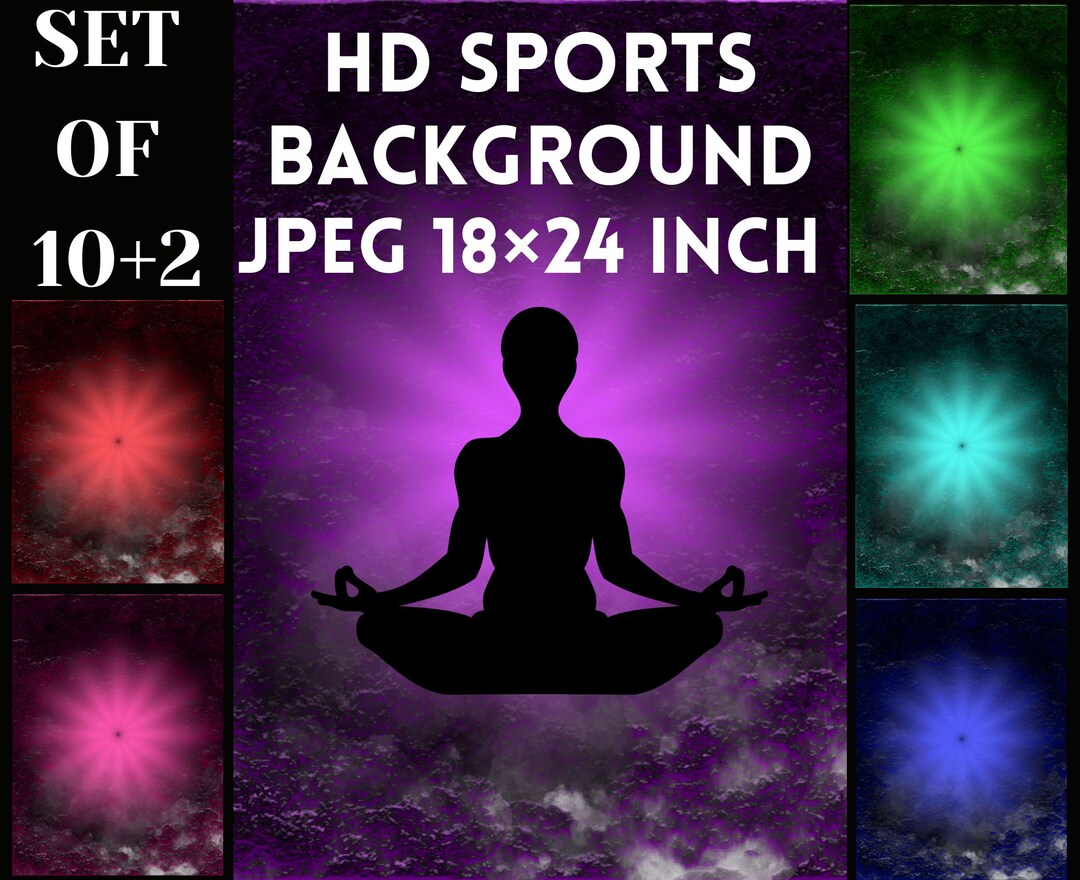 Yoga Poster Background - Etsy