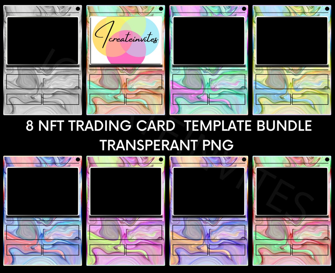 Blank Trading Card Template Proxy Mtg Cards Transparent Background Png ...