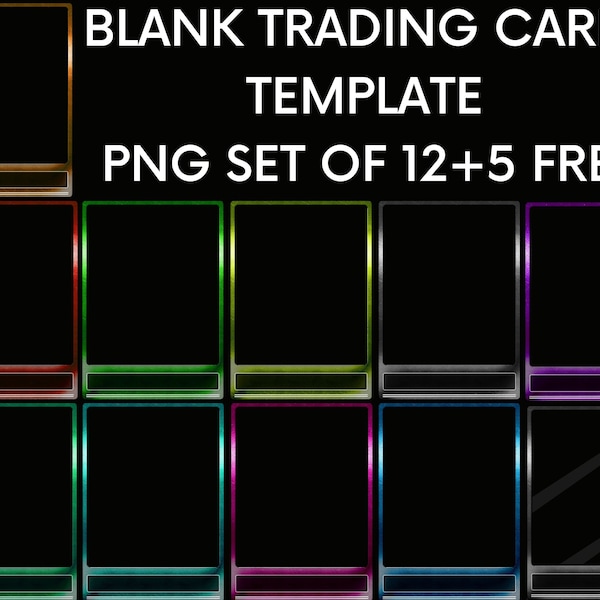 Trading Card Frame - Etsy