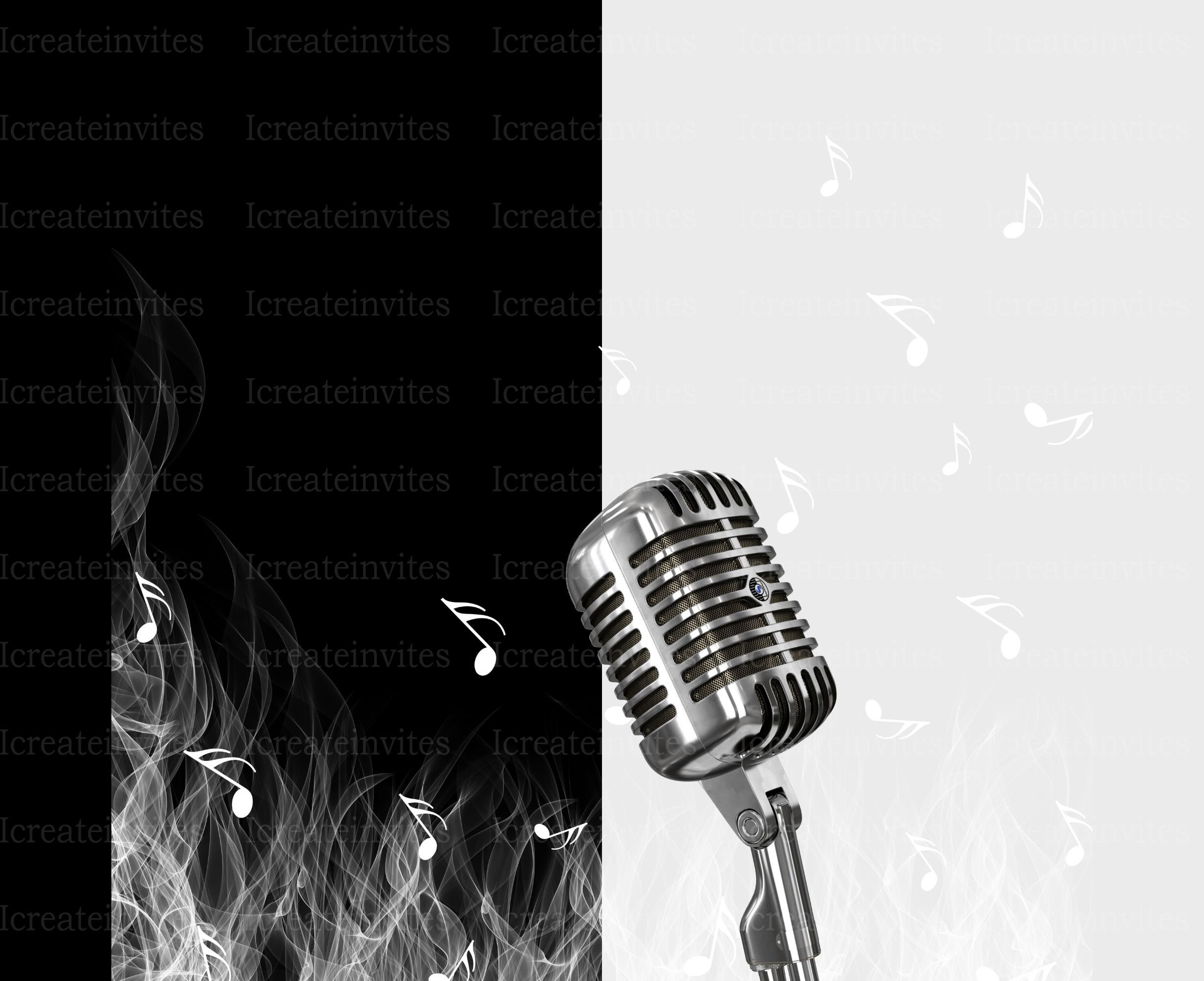 Singing Song Music Overlay for Studio Kids Photography Overlays ...