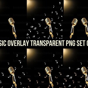 Music Overlay Png Singing Concert Karakoe Transparent Photo Editing ...