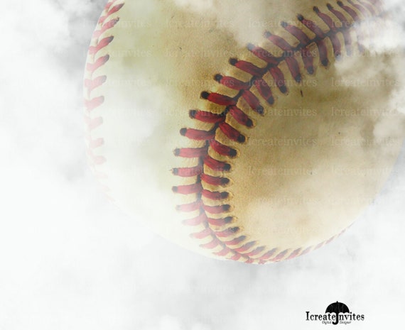 Smoky Baseball Background Digital Sport Backgrounds - Etsy