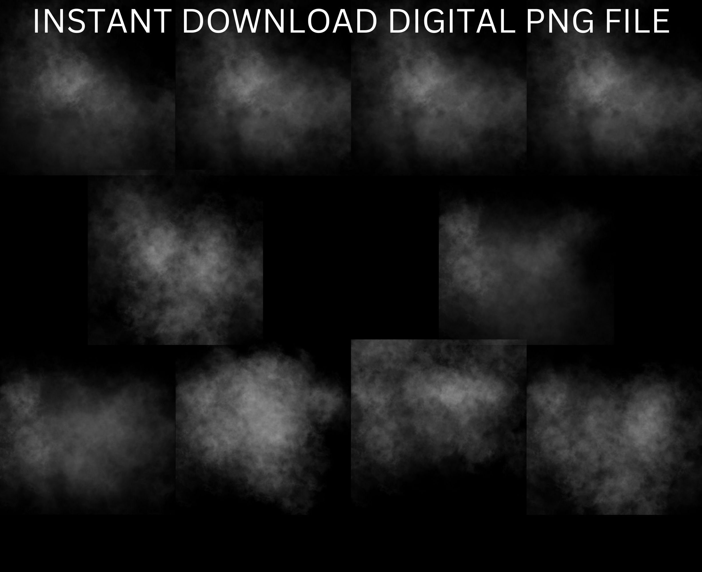 Fog Overlay Photo Editing Graphics Transparent Background Png - Etsy