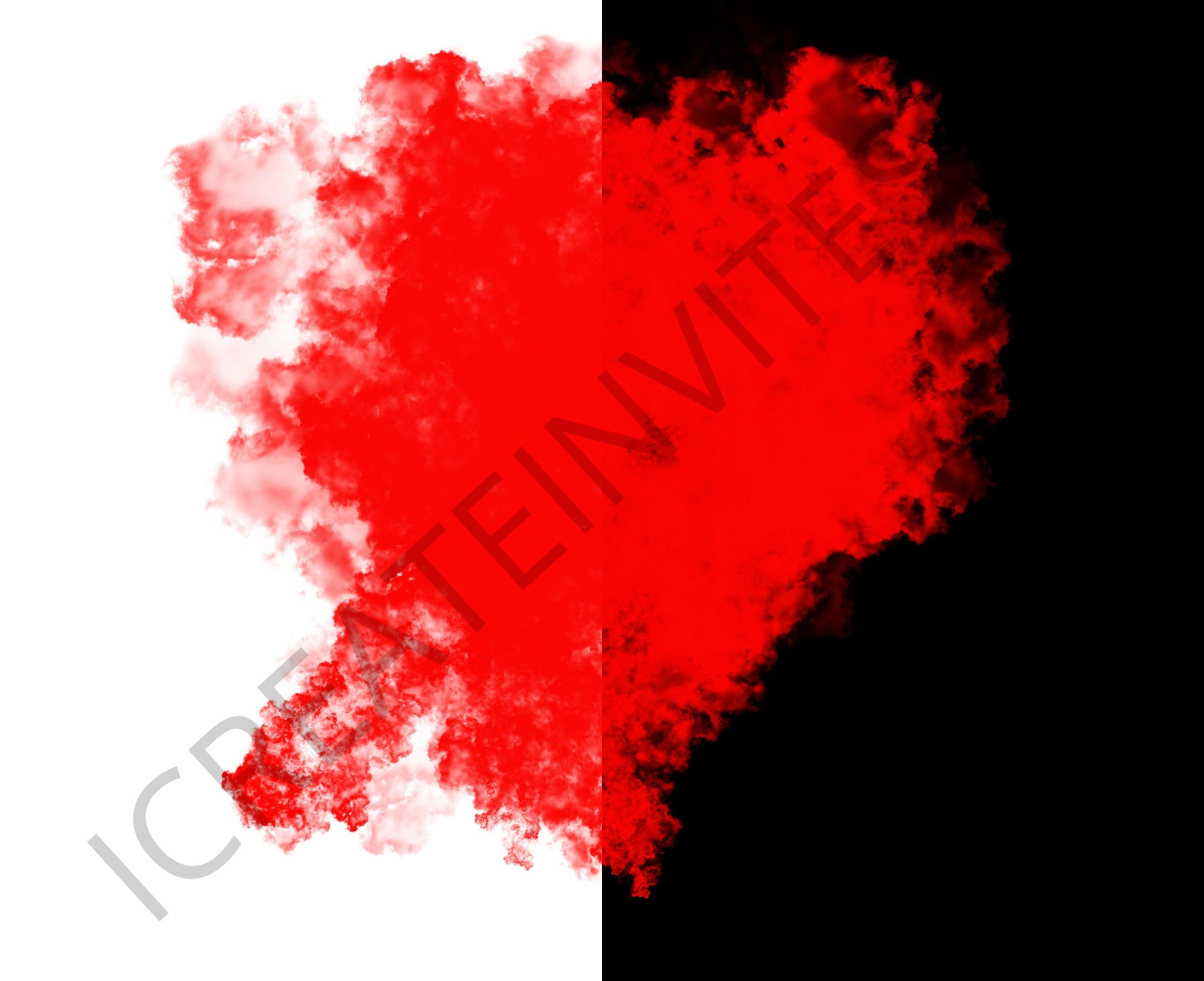 Red Smoke Cloud Overlay Bundle Transparent Background Png File - Etsy