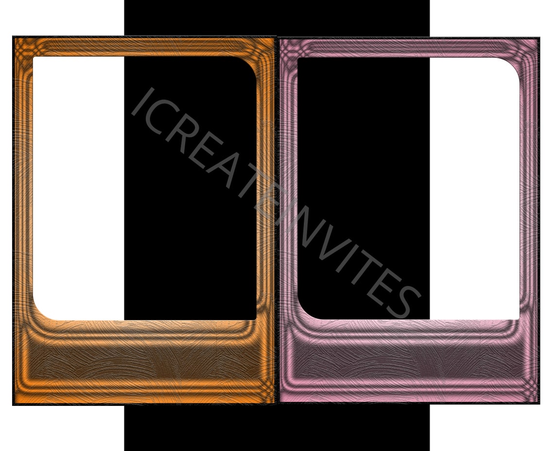 Blank Trading Card Template Png Set of 8 - Etsy