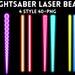 Lightsaber Laser Beam Overlays PNG in 4 Different Style 40 Plus ...
