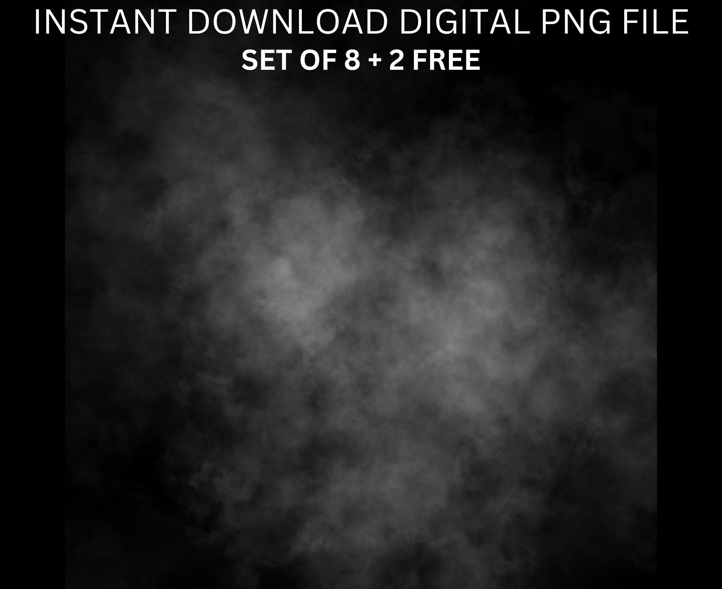 Fog Overlay Photo Editing Graphics Transparent Background Png - Etsy