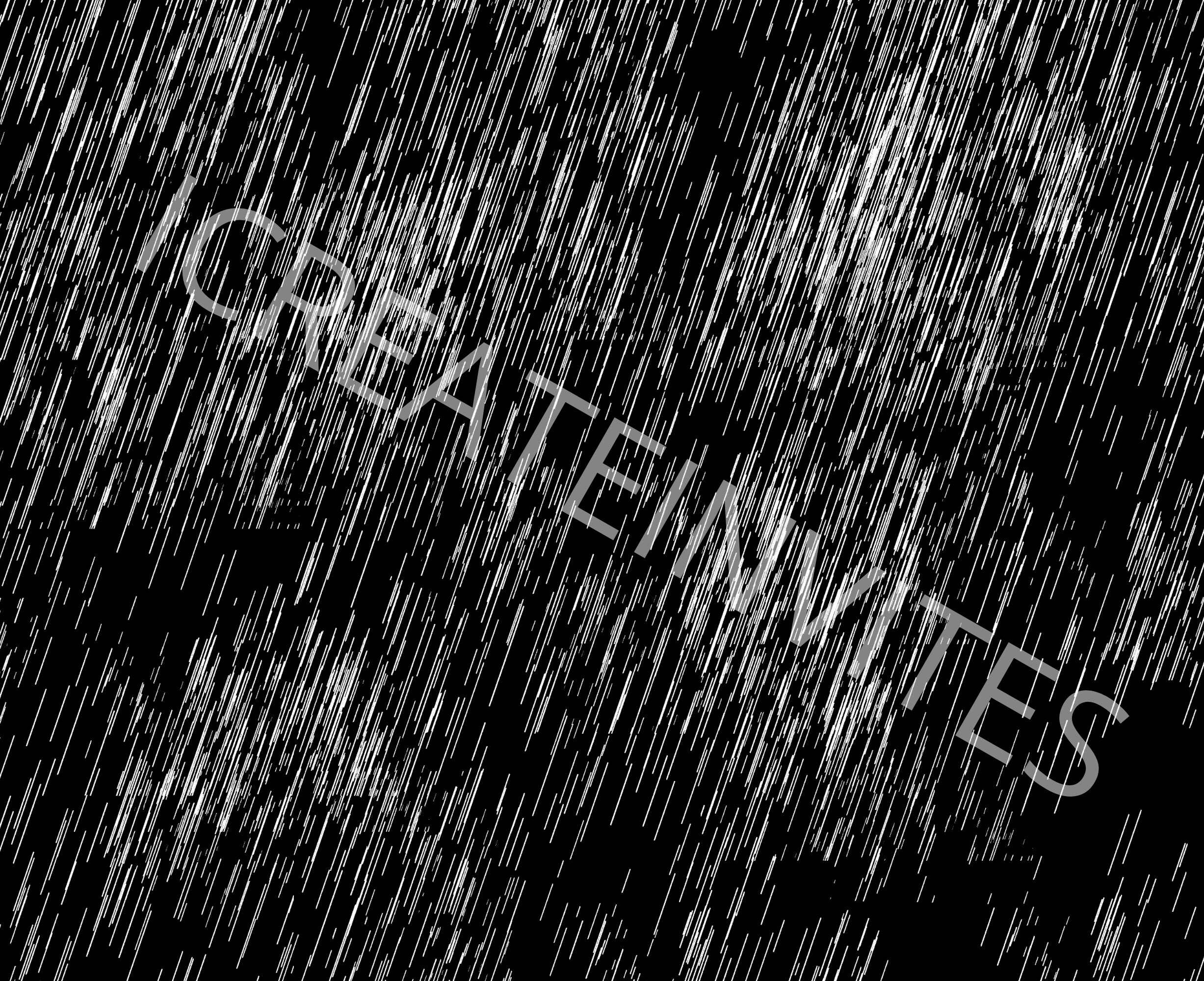 Falling Rain Overlay Rain Png Transparent Background (Instant Download ...