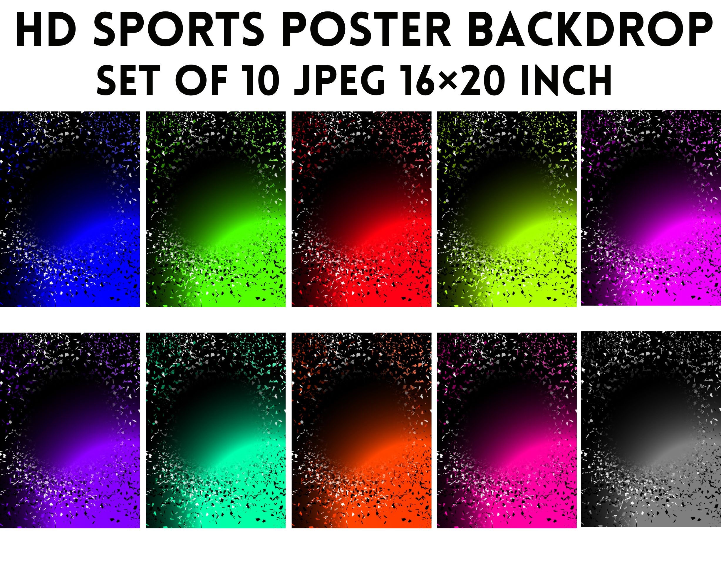 Sports Backdrop, Sports Background, Sport Poster Backdrop, Digital ...