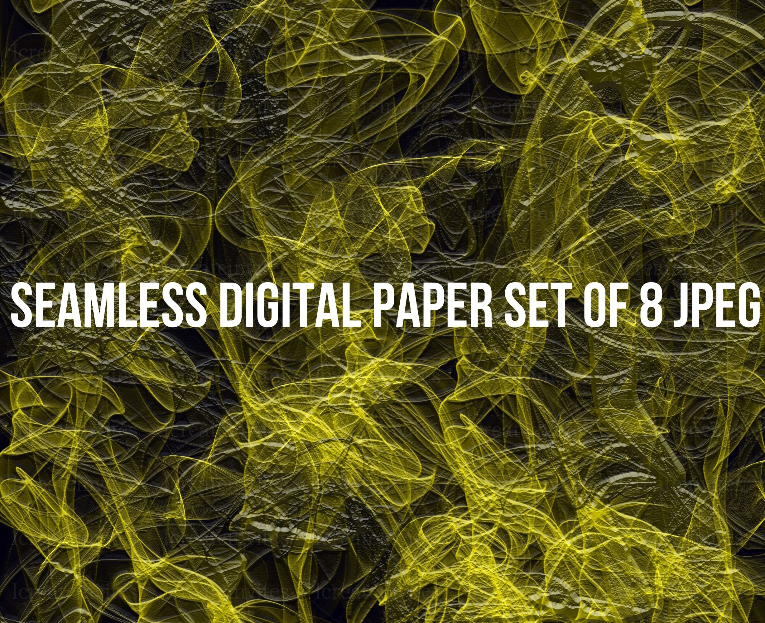 Seamless Smoke Background Texture Digital Paper Set of 8 - Etsy