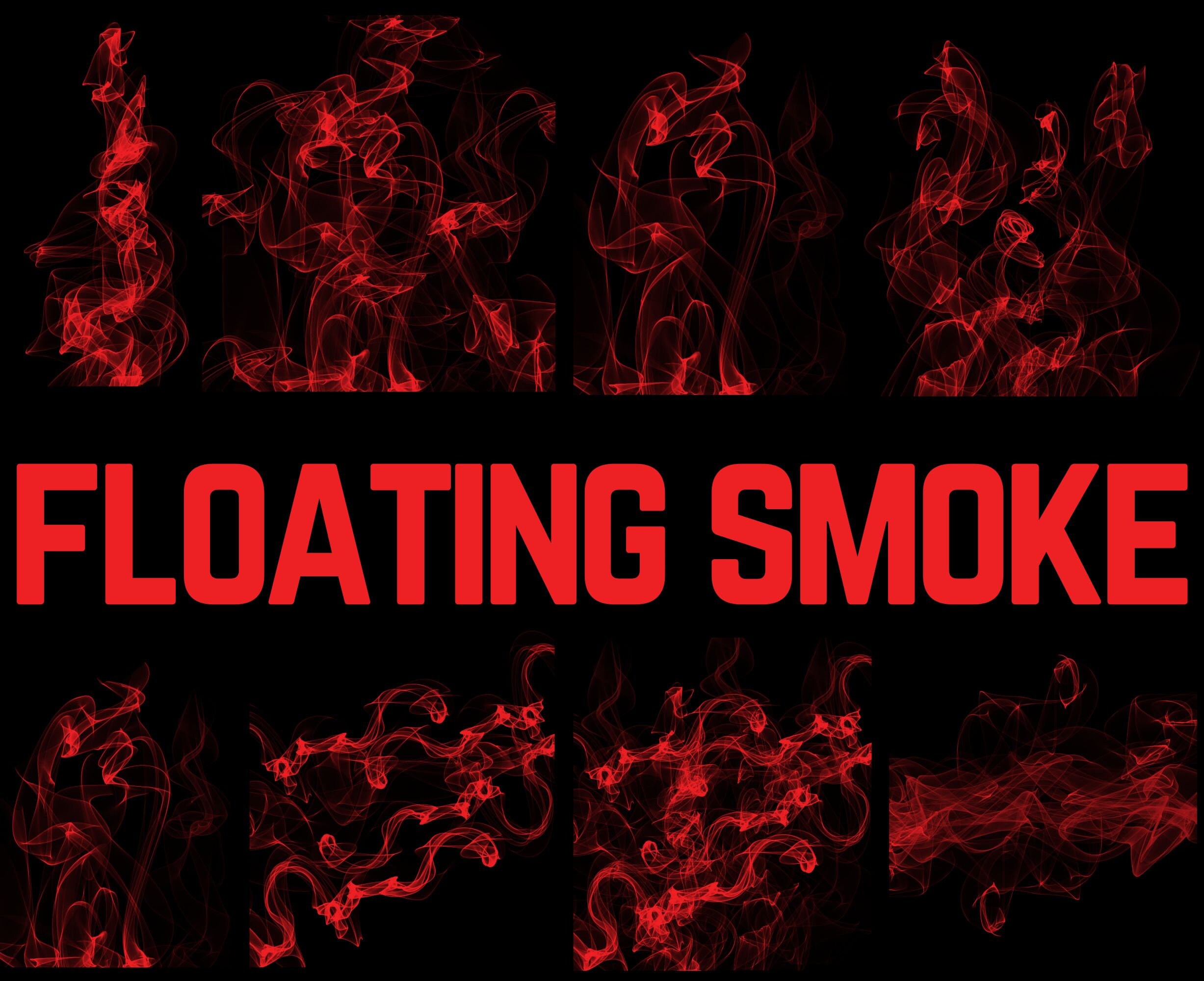 Floating Smoke Png Tumbler Sublimation Background Transparent File Set ...