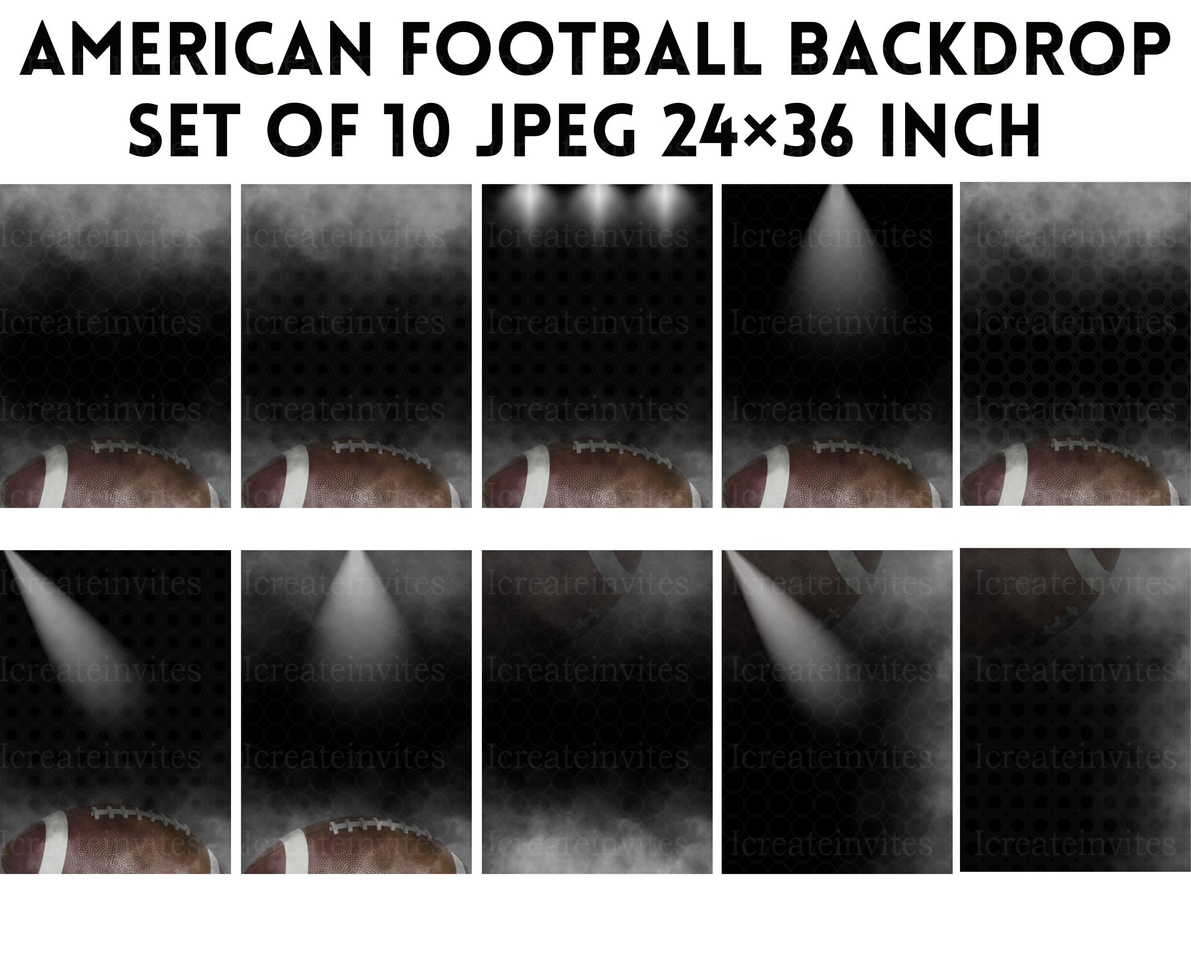 American Football Backdrop: Smoke Overlay, HD Sports Photography ...