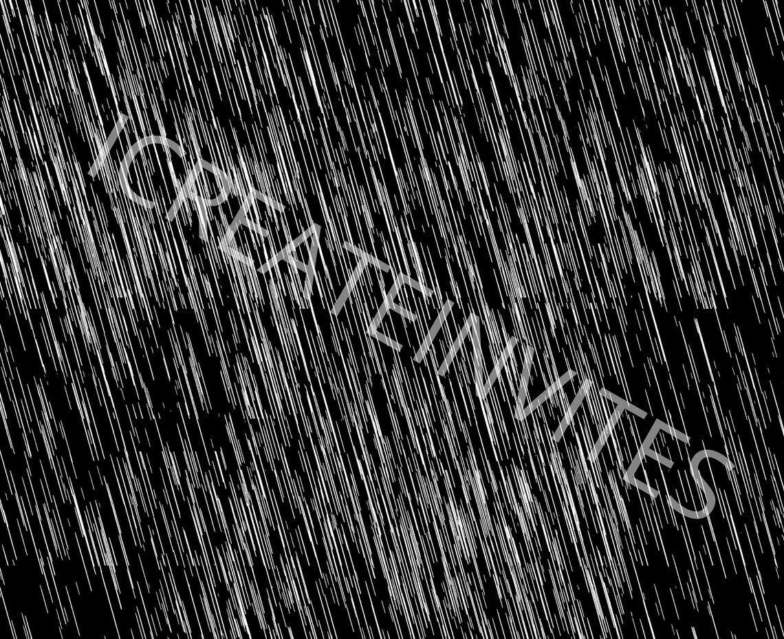 Falling Rain Overlay Rain Png Transparent Background (Instant Download ...